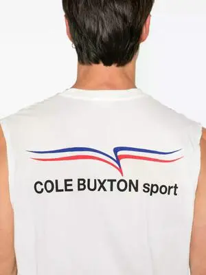 COLE BUXTON Graphic Print Tank Top