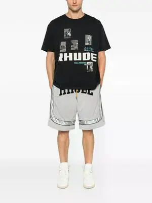 Rhude Logo-print Graphic-print T-shirt