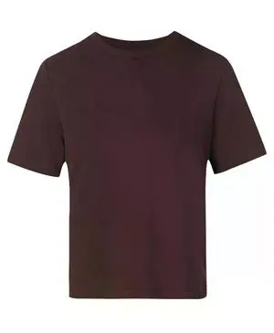 Sweaty Betty Elevated Logo-embroidered T-shirt - Brown