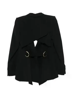 SIMONA CORSELLINI Cut-out Double-breasted Jacket