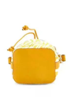 Fendi Mon Tresor Vertigo Zucca Coated Canvas Mini Bucket Bag