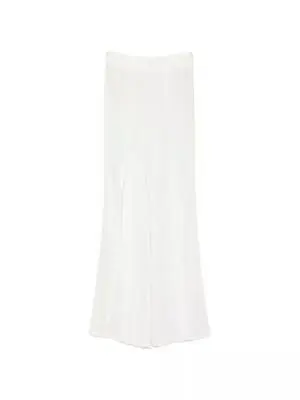 SIMONA CORSELLINI Front-slit Trousers - Neutrals