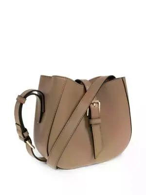 Furla Mini Dora Buckle-strap Leather Shoulder Bag