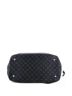 LOUIS VUITTON Monogram Eclipse Canvas Greenwich Nm Travel Bag - Black