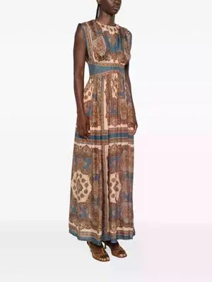 Zimmermann Paisley-pattern Sleeveless Maxi Dress