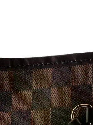 LOUIS VUITTON Damier Ebene Neverfull Gm Tote Bag - Brown