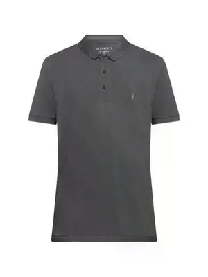 ALLSAINTS Reform Embroidered-logo Polo Shirt - Grey