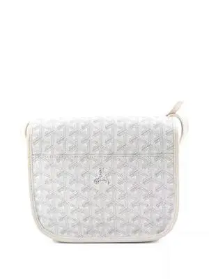 Goyard Belvedere Messenger Bag Coated Canvas Pm Crossbody Bag - White