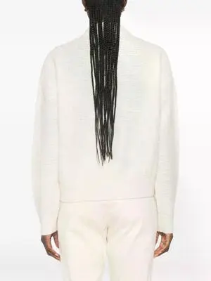 Fabiana Filippi Zip-up Waffle-knit Cardigan