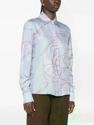 Fabiana Filippi Graphic-print Button-up Shirt