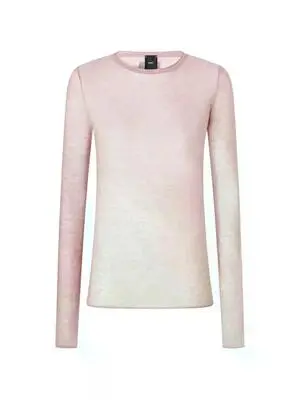 Pinko Sequin-embellished Long-sleeve Top - Pink