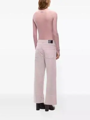 Pinko Sequin-embellished Long-sleeve Top - Pink
