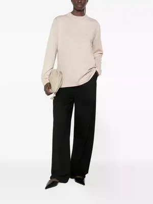 Fabiana Filippi Long Sleeve Crew Neck T-shirt