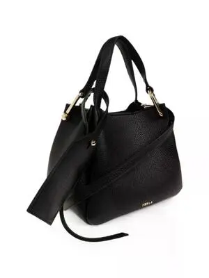Furla Mini Nuvola Grained Leather Tote Bag