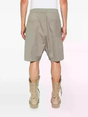 Rick Owens Heizer Drawstring Zip-detail Shorts - Grey