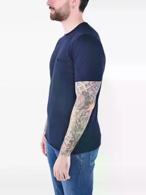 BLAUER. Chest-pocket T-shirt