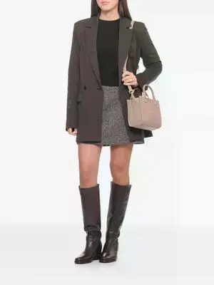 MC2 SAINT BARTH Mini Vanity Embossed Tote Bag