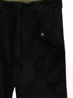 Yohji Yamamoto Chino Flap Pocket Drawstring Pants