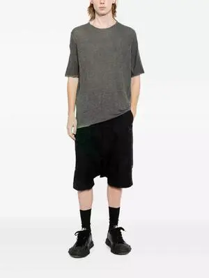 ISAAC SELLAM EXPERIENCE Raw-edge Short-sleeve T-shirt