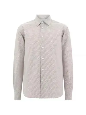 FERRAGAMO Micro-patterned Shirt