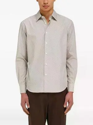 FERRAGAMO Micro-patterned Shirt