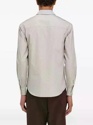 FERRAGAMO Micro-patterned Shirt