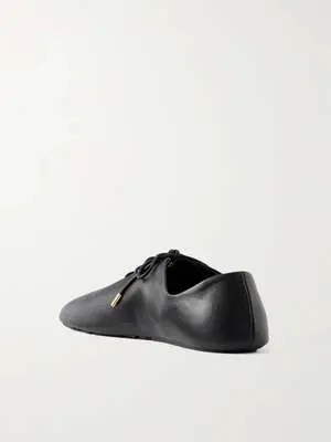 Loewe Pebble Embellished Leather Sneakers