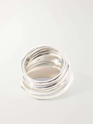 SOPHIE BUHAI Set Of Three Sterling Rings