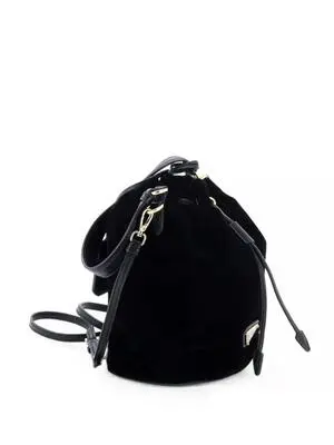 Prada Velvet Mini Satchel - Black