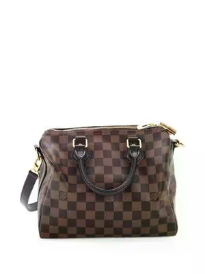 LOUIS VUITTON Speedy Bandouliere 25 Satchel - Brown