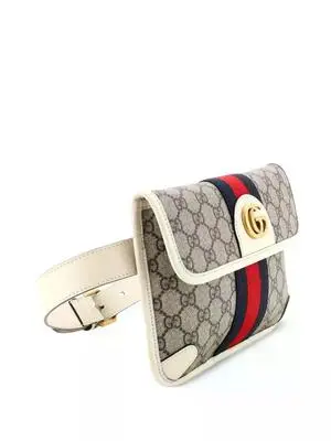 Gucci Ophidia Gg Coated Canvas Belt Bag