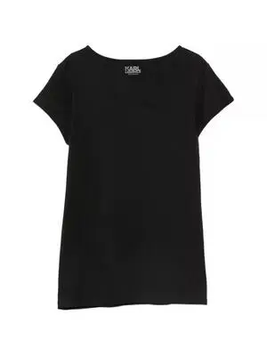 Karl Lagerfeld Profile-print T-shirt