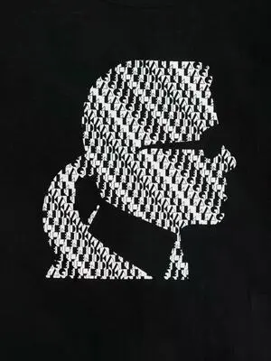 Karl Lagerfeld Profile-print T-shirt