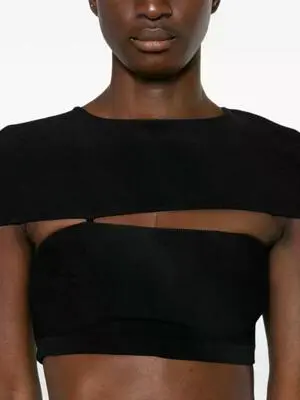 Cult Gaia Brett Cropped Top