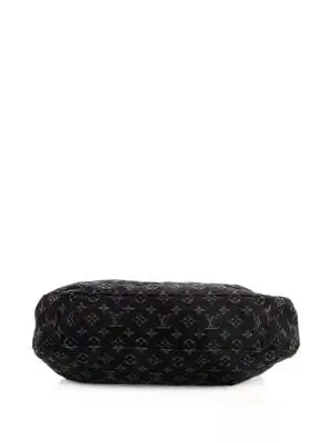 LOUIS VUITTON Daily Handbag Denim Pm Hobo Bag