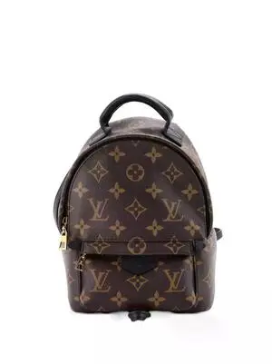 LOUIS VUITTON Palm Springs Monogram Canvas Mini Backpack - Brown
