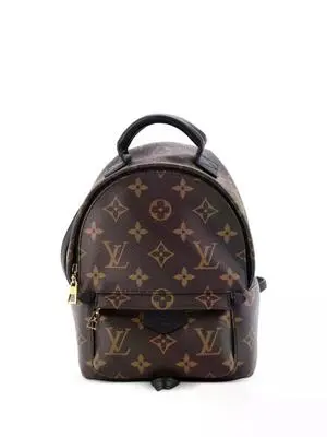 LOUIS VUITTON Palm Springs Monogram Canvas Mini Backpack - Brown