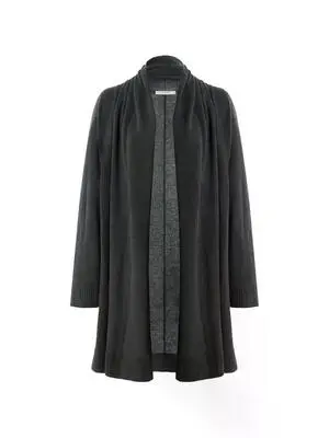 THE ROW Ovaan Cardigan In Baby Cashmere - Grey