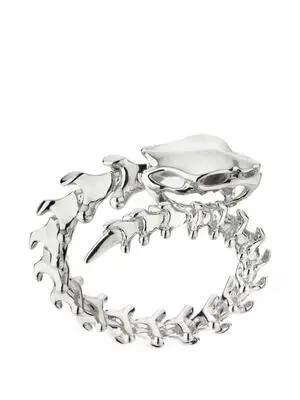 SHAUN LEANE Serpents Trace Wrap Ring - Silver