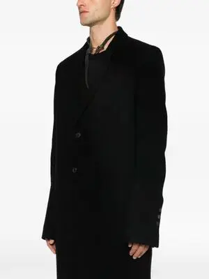 Rick Owens Concordian Single-breasted Tailored Coat