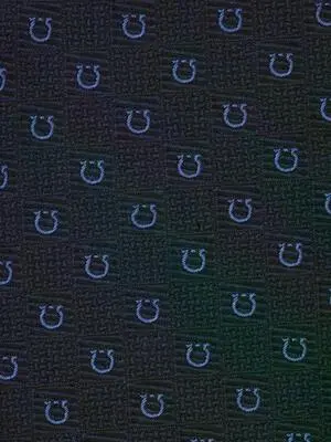 FERRAGAMO Gancini Silk Jacquard Tie