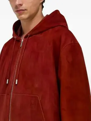 FERRAGAMO Suede Blouson With Hood