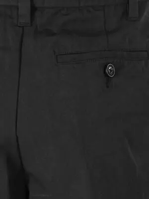 Alexander Wang Logo Elasticated Waistband Pleated Shorts - Black