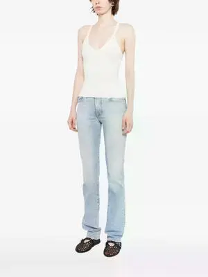 Eterne V-neck Racerback Tank Top - Neutrals
