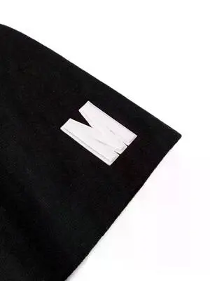 Moschino Appliqué Beanie Hat