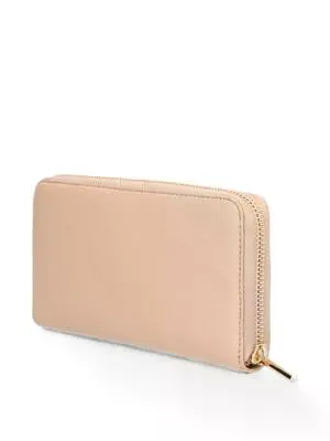 Liu Jo Large Logo-plaque Wallet - Neutrals