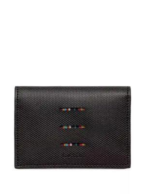 Paul Smith Striped Cardholder - Brown