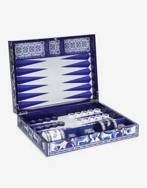 Dolce & Gabbana Plexiglass Backgammon Set