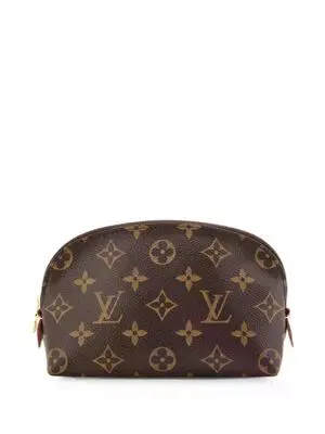 LOUIS VUITTON Cosmetic Monogram Canvas Pouch - Brown