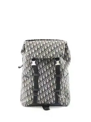 Dior 2010s Explorer Oblique Backpack - Neutrals
